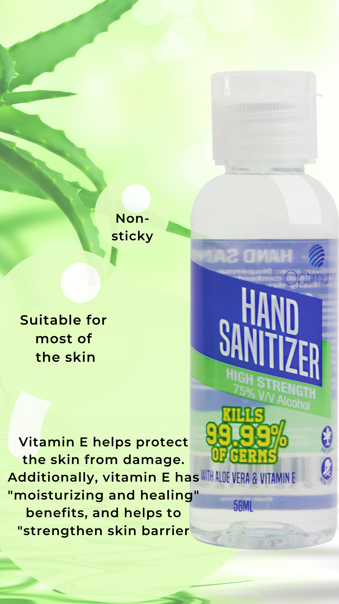 OPTIMUM HAND SANITIZER (58ml)